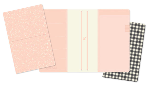 Blush Speckle Traveler's Notebook – Crafantics